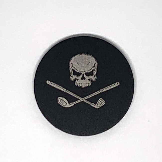Pirate Skull Golf Ball Marker Laser Engraved | eBay