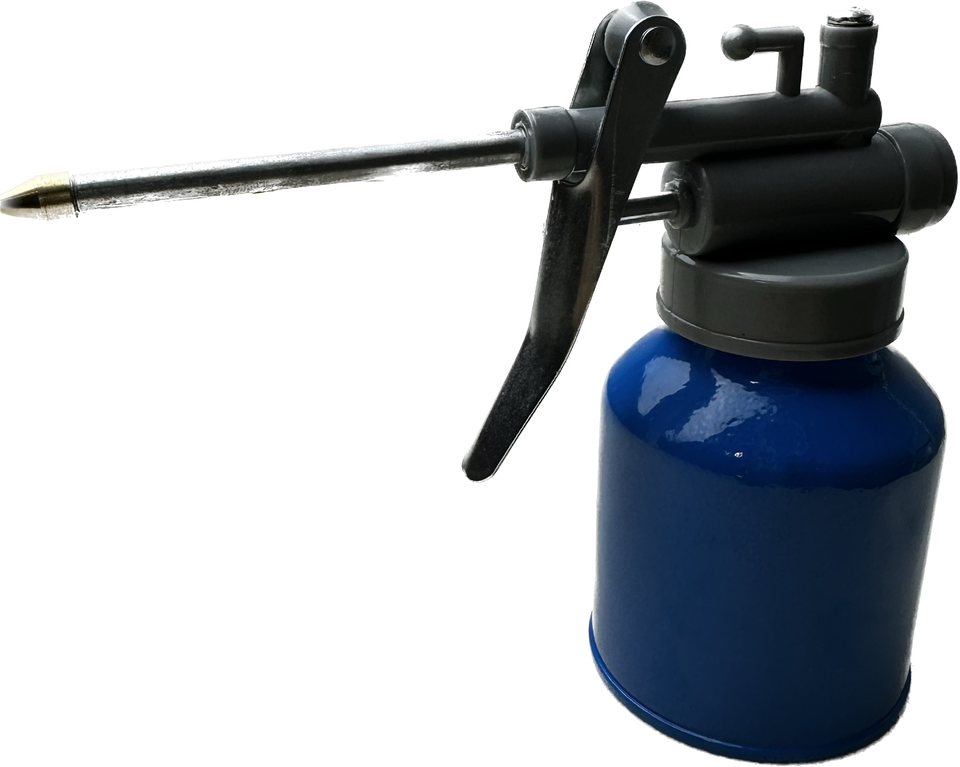 Oil Can Squirt Pump Machine Fitting Lubrication Trigger Oiler Rigid ...