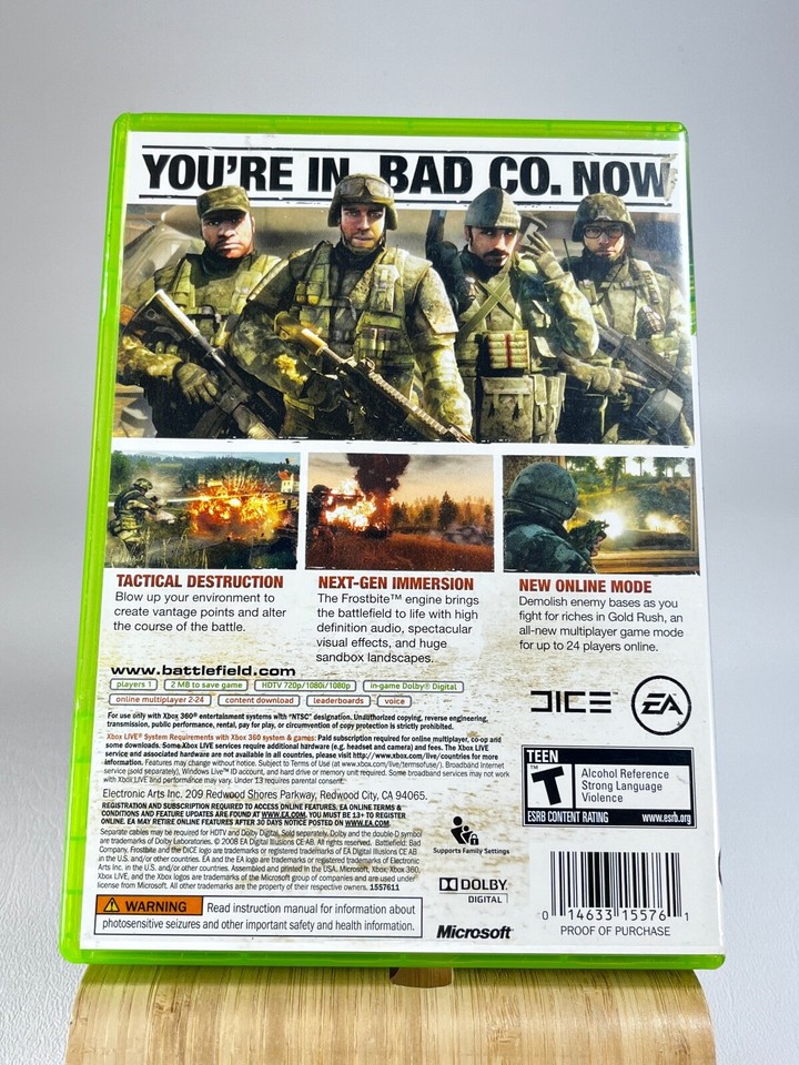 Battlefield: Bad Company Xbox 360 | eBay