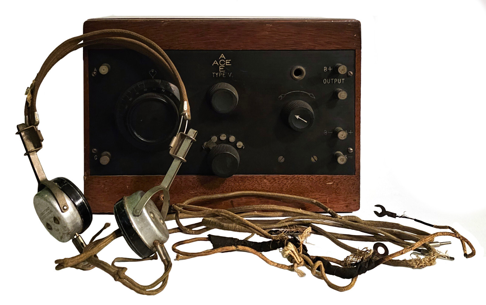 Vintage Crosley Ace Type V Regenerative Radio Receiver & Turney ...