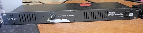 ROLLS RA170 70 Volt Power Amplifier Rack Mount #907U | eBay