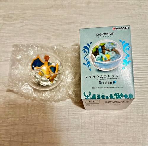 RE-MENT Pokemon Terrarium Collection Charizard Pokeball Statue Figure ...