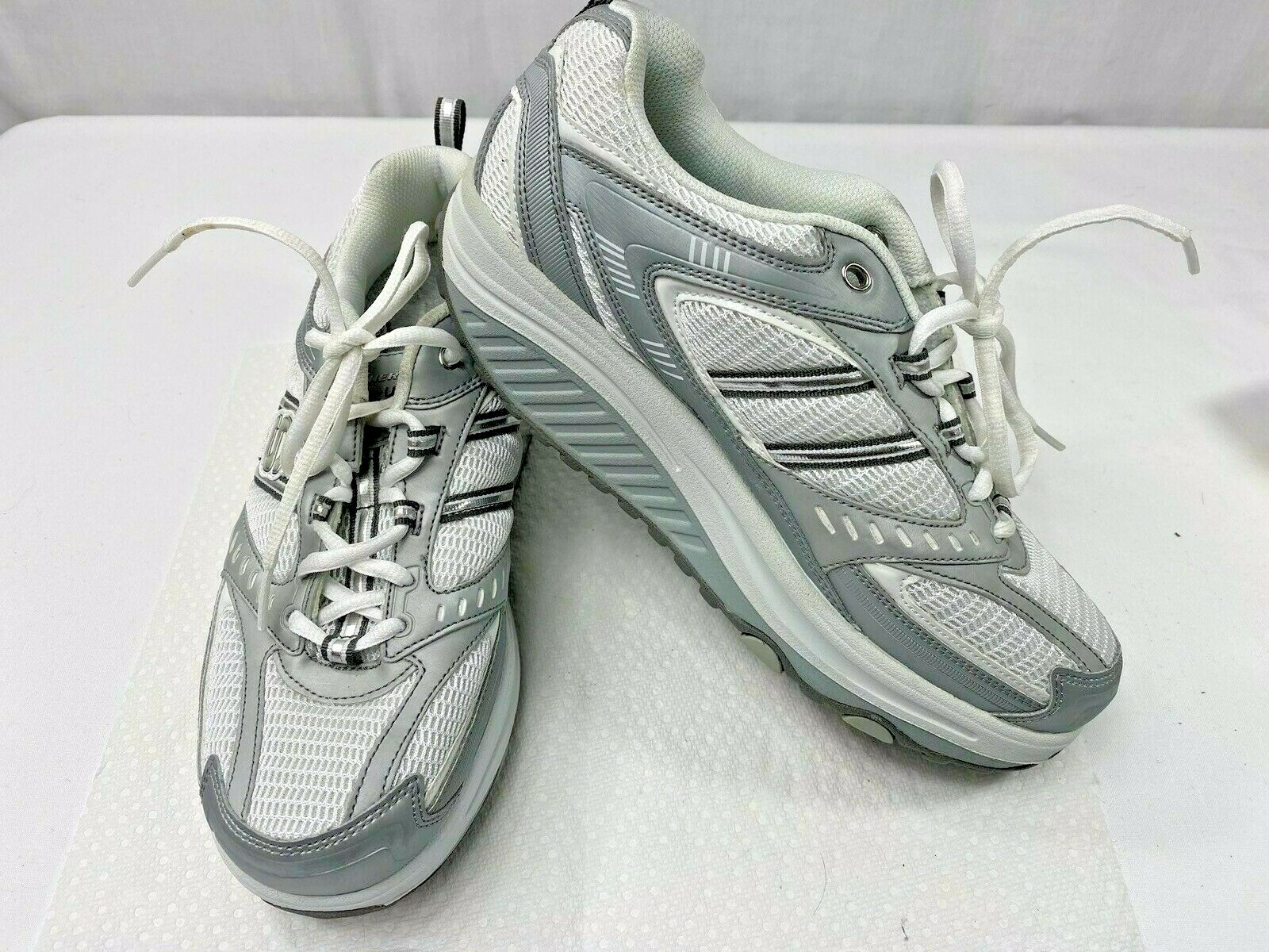 Skechers Shape Ups Shoes Womens Sz 9 Athletic Toning Fitness White ...