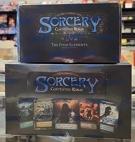 Sorcery: Contested Realm Beta Booster Box + Preconstructed Deck Sealed ...