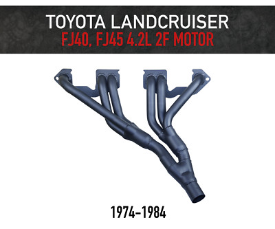 Headers / Extractors for Toyota Landcruiser FJ40 & FJ45 4.2L 2F Motor ...