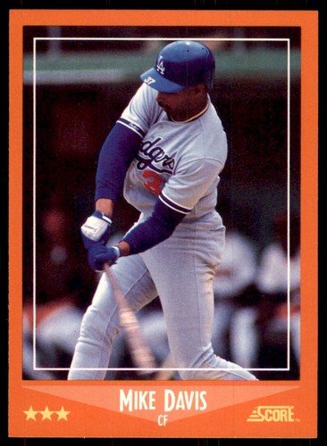 1988 Score Mike Davis Baseball Cards #53T | eBay