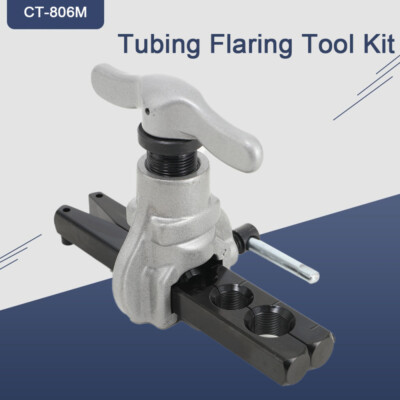Tubing Flaring Tool Kit HVAC Φ6/8/10/12/16/19mm Copper Pipe Flare Tool ...