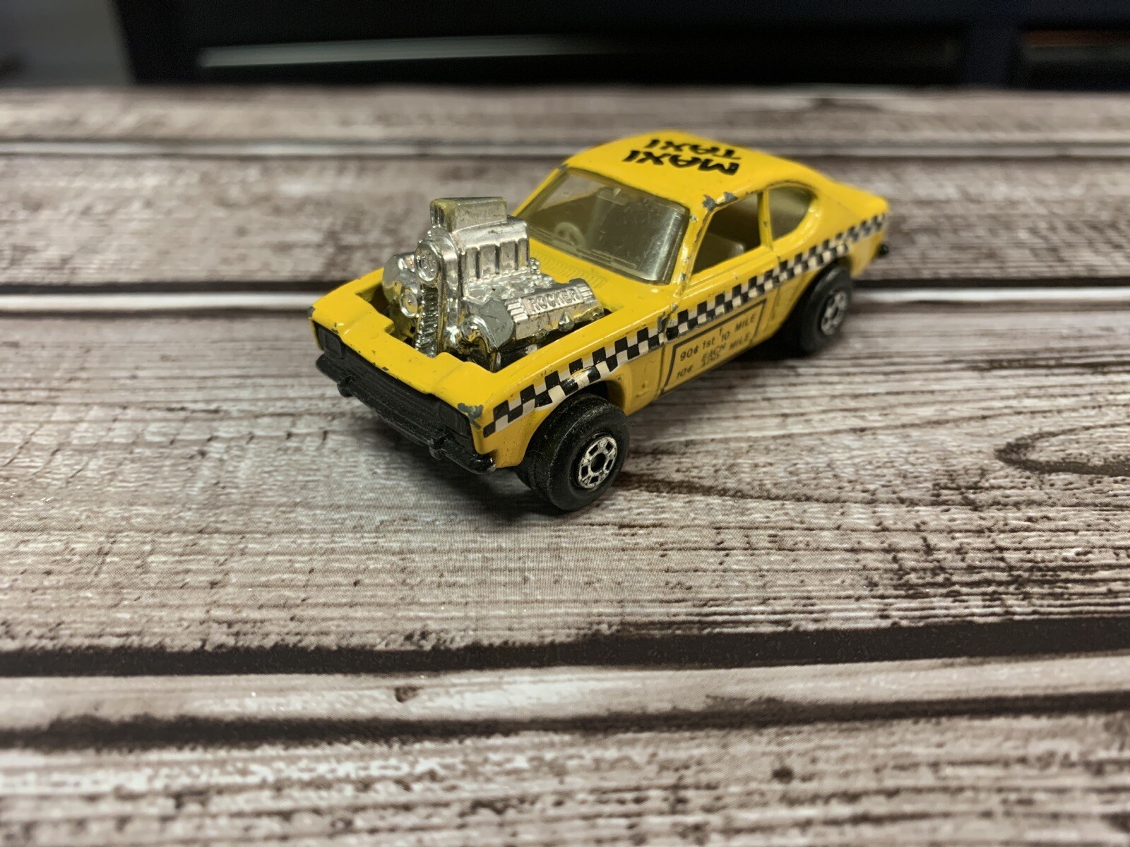 Matchbox Cars ROLAMATICS 1973 Maxi Taxi With Jumping Engine Works | eBay