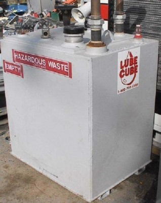 100gal LUBE CUBE solvent Flammable Combustable liq.Tank | eBay