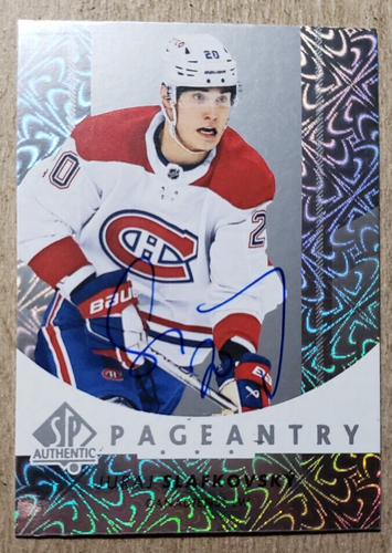 Juraj Slafkovsky Signed 2022 SP Authentic Autograph Rookie Card Auto ...