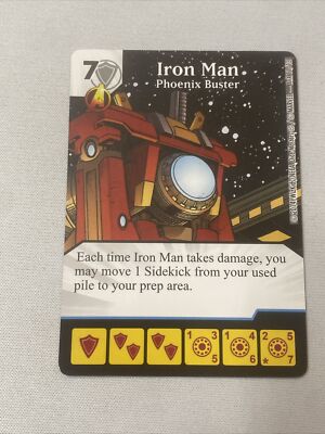 IRON MAN * PHOENIX BUSTER OP PROMO Marvel Dice Masters Wizkids | eBay