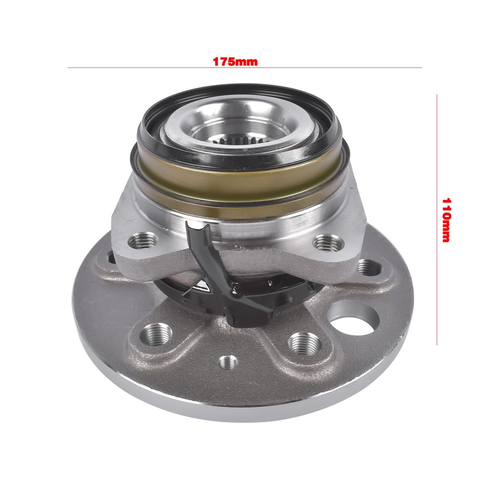 Rear Wheel Hub & Bearing Assembly for Mercedes Benz Dodge Freightliner ...