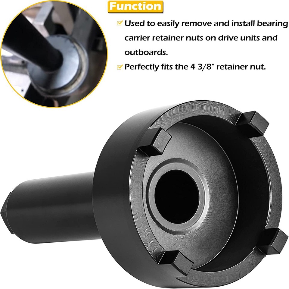 For Mercury Mercruiser Bearing Carrier Retainer Wrench Tool Drive Shaft ...