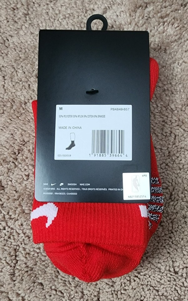 Nike Jordan Elite NBA WNBA Team Color Socks Over Calf Short Crew NWT sz ...