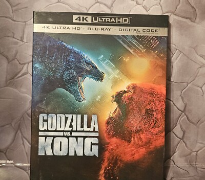 Godzilla Vs Kong 4K Dvd and Blu-ray ONLY...NO Digital | eBay