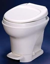 *thetford 31687 RV Aqua Magic V High Profile Foot Pedal Flush Toilet ...