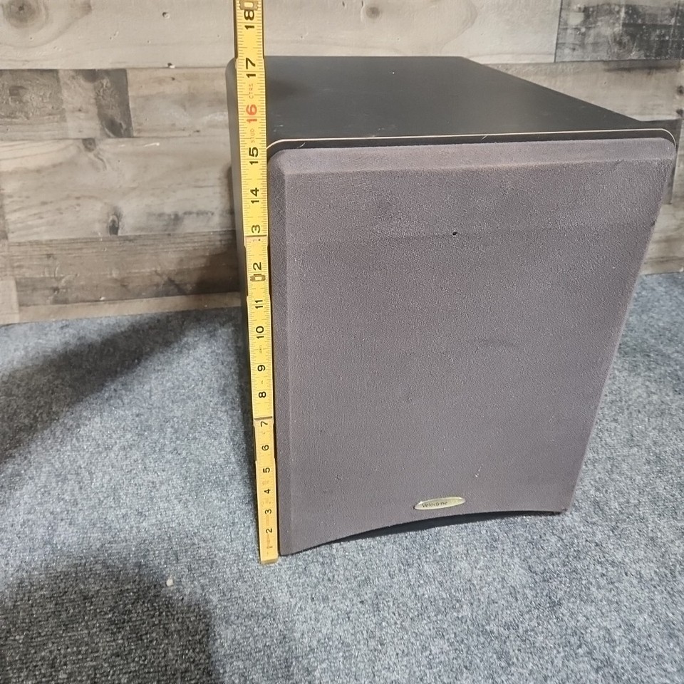 Velodyne VX Series VX-10B Powered 10‚Äù Home Subwoofer Retro | Black ...