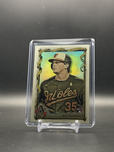 ADLEY RUTSCHMAN RC #68 2023 Topps Allen & Ginter HOT BOX SILVER FOIL ...