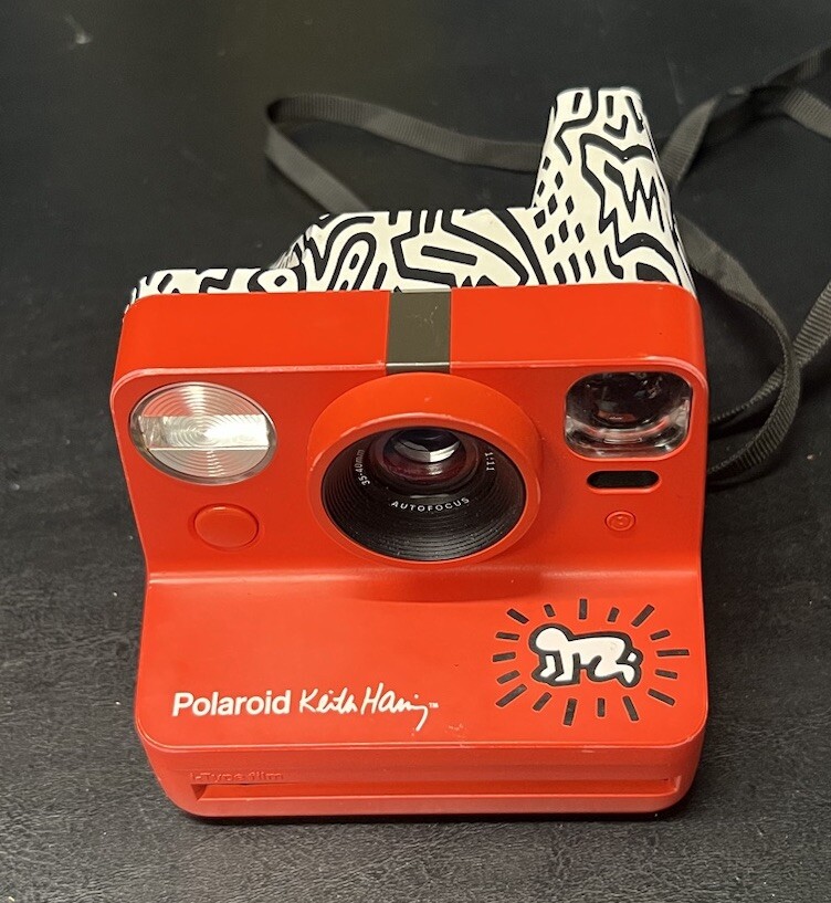 Keith Haring Polaroid Now I-Type Instant Camera - Keith Haring™ Edition ...