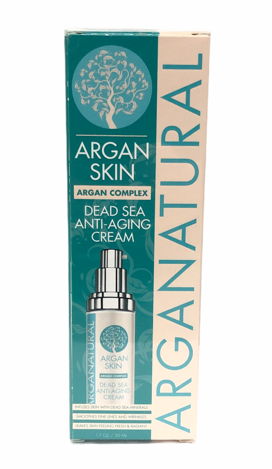 ArgaNatural Argan Skin Dead Sea Anti-Aging Cream (1.7Oz/ 50mL) NEW IN ...