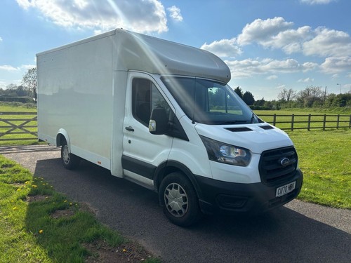 2020 Ford Transit 2.0 EcoBlue 130ps low loader Luton van CHASSIS CAB ...