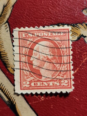 Old Vintage US GEORGE WASHINGTON 2c Red STAMP Used Unchecked - #6882 | eBay