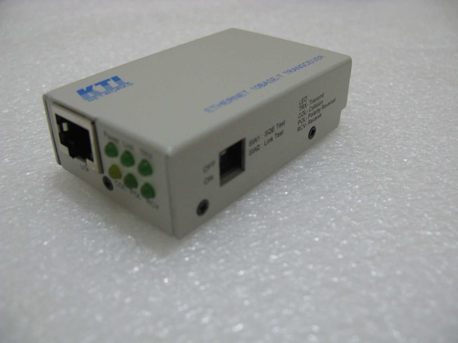 KTI Networks Ethernet 10base-t Transceiver Kt-10t 750-2004-135 for sale ...
