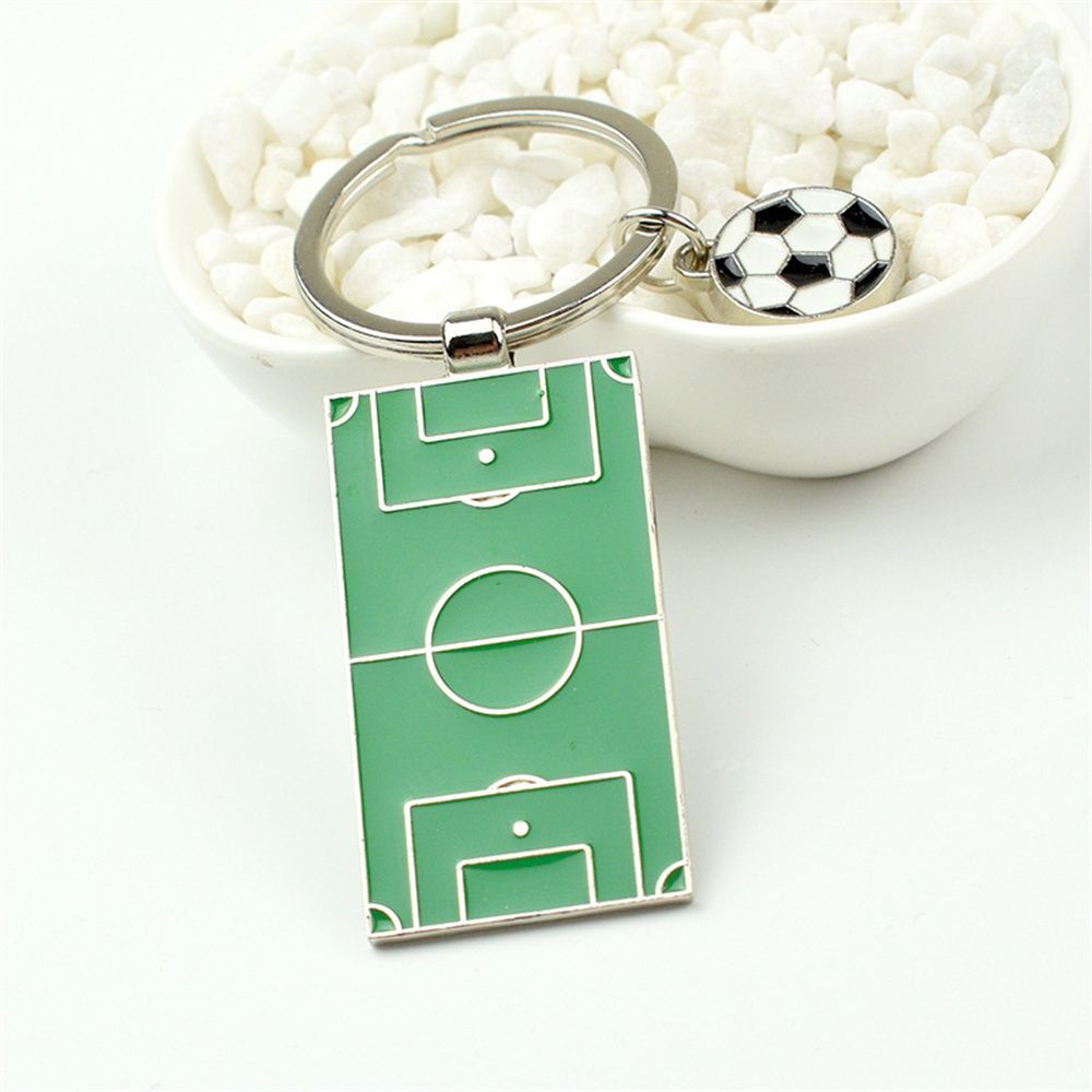 Pendant Football Playground Car Key Holder Keyring Field Soccer ...