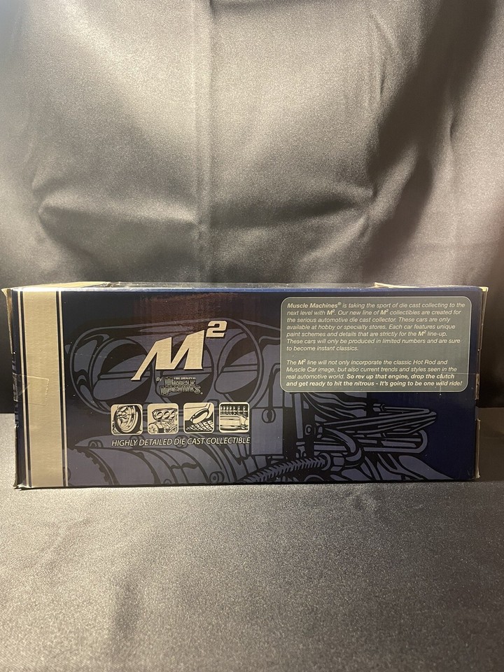 Vintage Muscle Machine Chevy Impala Silver/Blue New In Box | eBay