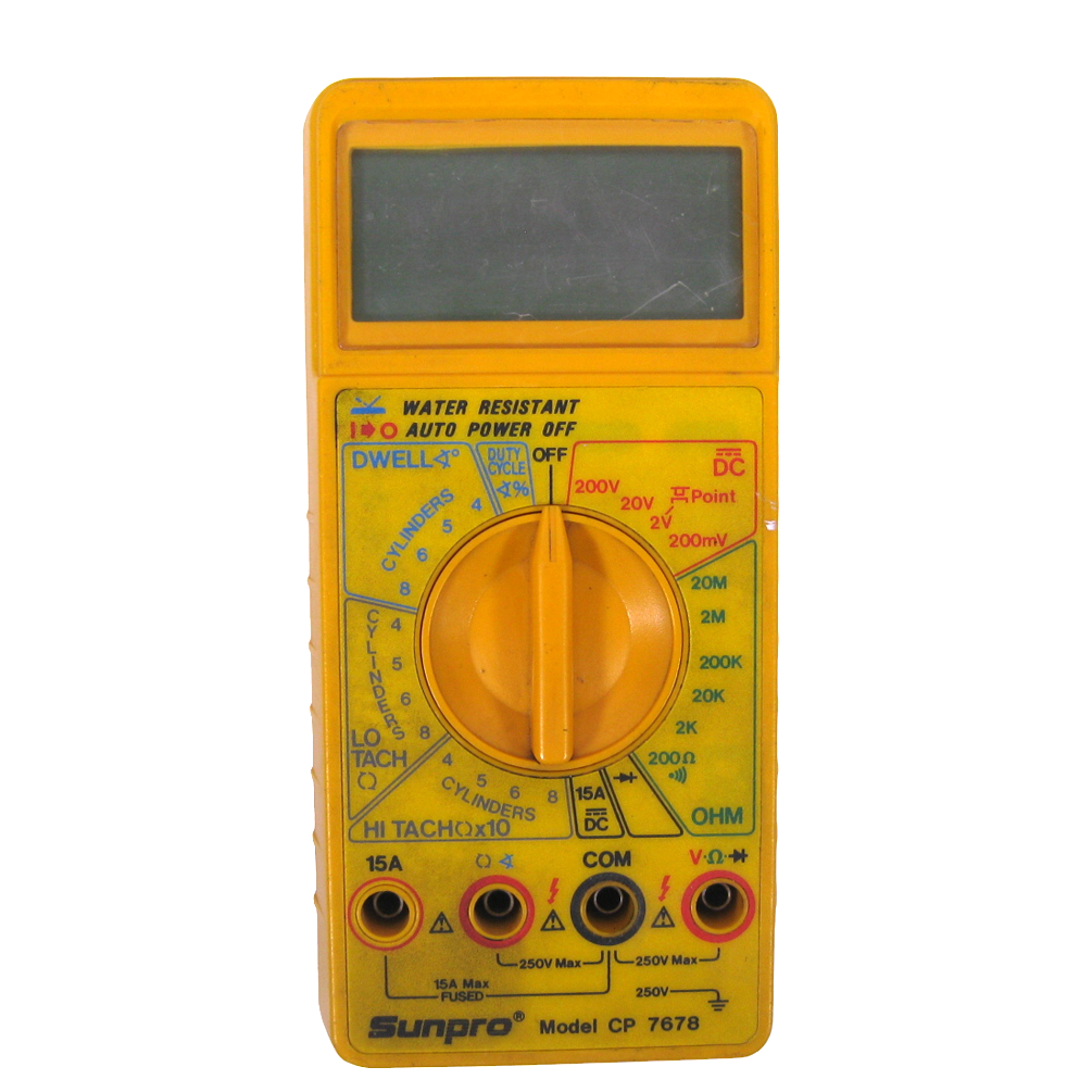 SUNPRO CP7678 Digital Multimeter & Automotive Tester for sale online | eBay