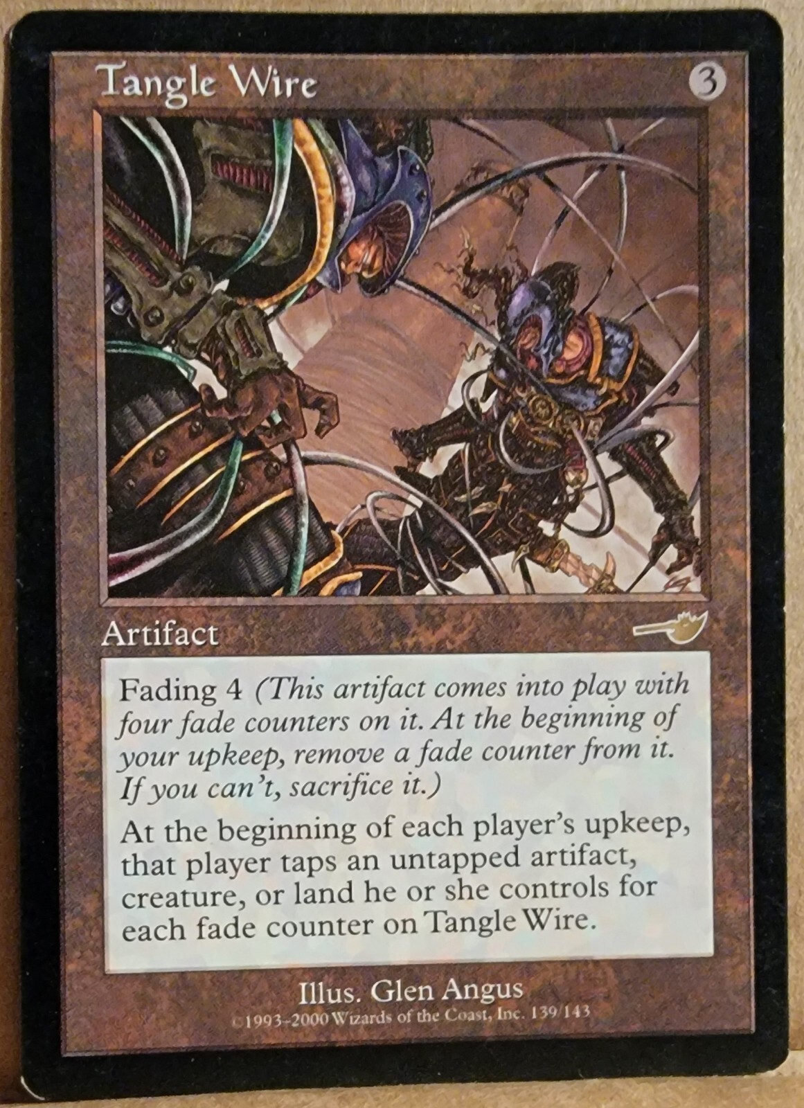 MTG Tangle Wire (Nemesis) 139/143 Rare LP | eBay