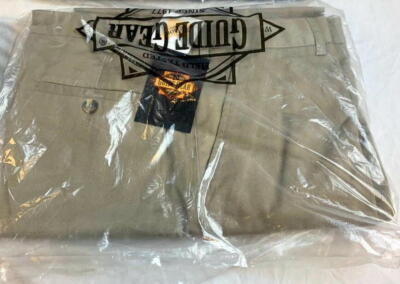 Guide Gear Twill Slack Light Brown 32x30 slant front pockets button ...