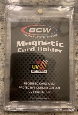 BCW 100pt Magnetic One Touch Trading Card Holder | eBay