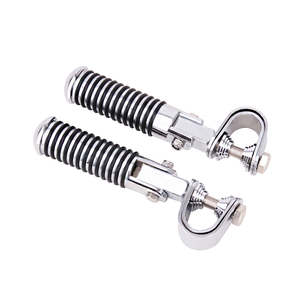 Motorcycle Highway Foot Pegs Footrest For Harley Chopper Bobber Custom ...