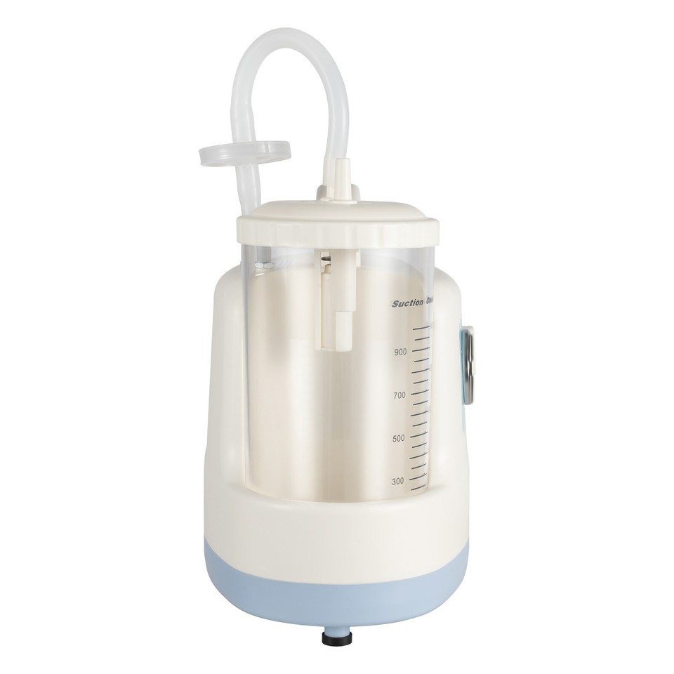 110V Phlegm Suction Unit Portable Emergency Dental Vacuum Aspirator ...