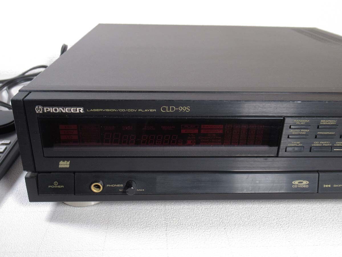 Pioneer LD Player CLD-99s Laser Disc Player with remote control Works ...