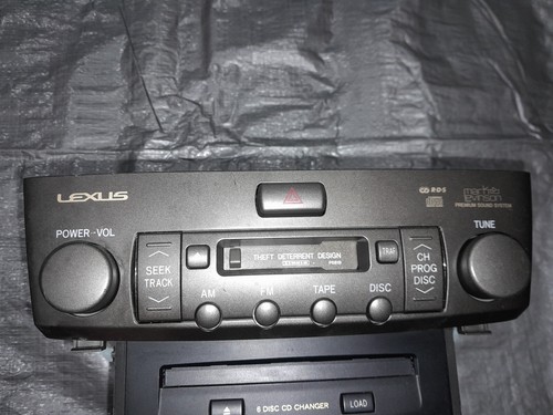 2001-2003 LEXUS LS430 Radio Tape Player CD Changer Head Unit OEM MARK ...