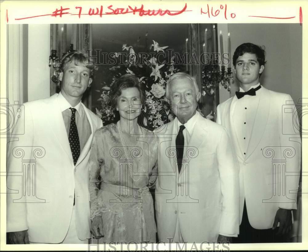 1992 Press Photo Tattersall Debutante Party - Peter Tattersall and ...