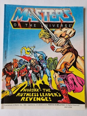 He-Man Mini Comic - Hordak The Ruthless Leader's Revenge - MOTU Vintage ...