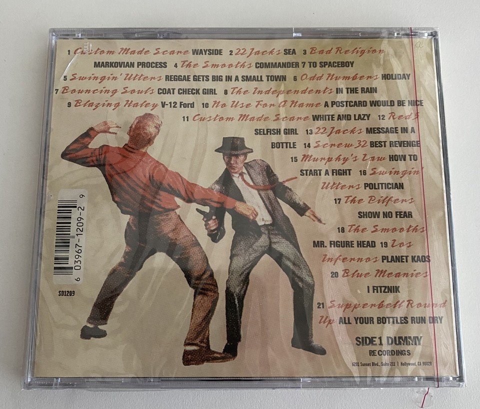 SEALED Music To Kill For - Tune In And Die (CD, Side 1 Dummy) Various ...