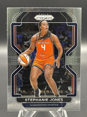 2022 Prizm WNBA Stephanie Jones Base #134 Washington Mystics | eBay