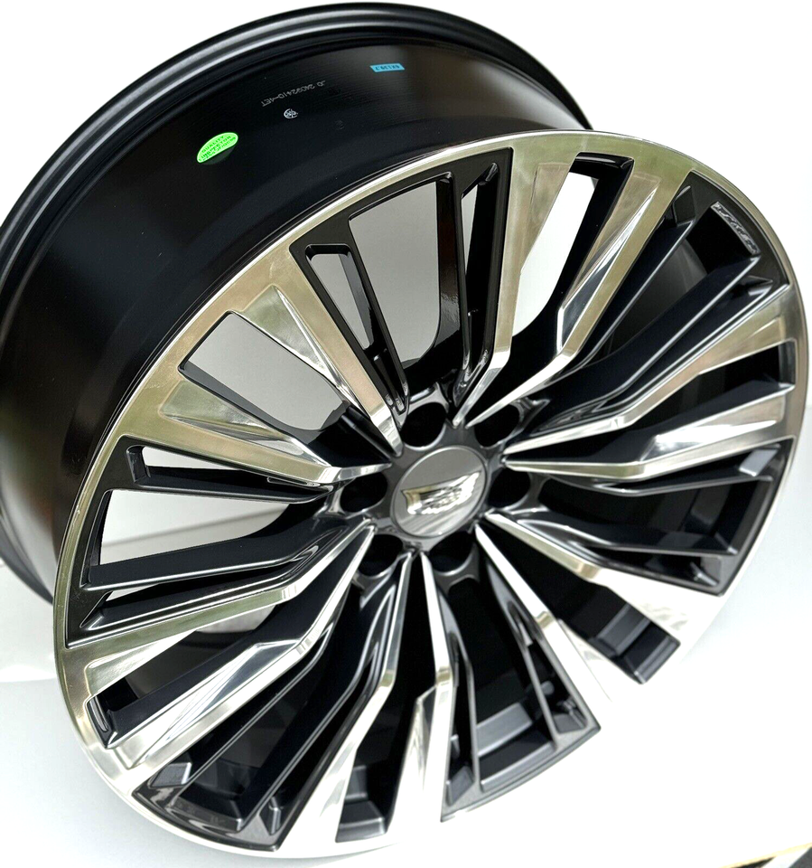 20” gunmetal polished OE replica SSV wheels fits 2025 Cadillac Escalade ...
