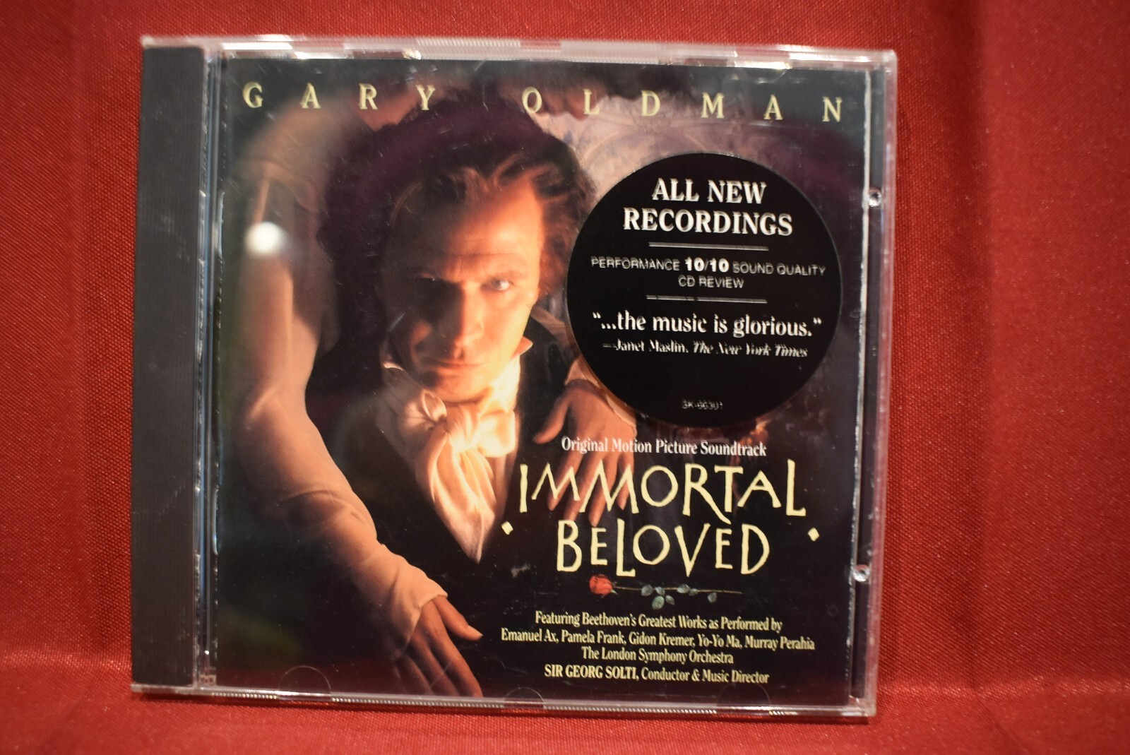 Immortal Beloved Soundtrack CD Gary Oldman | eBay
