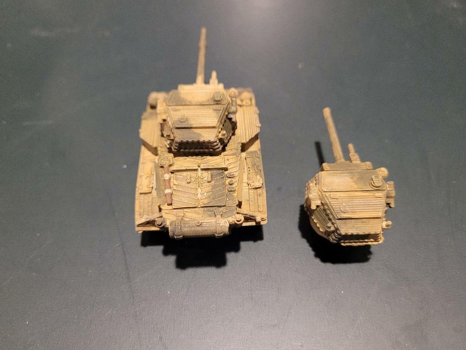 WWII Light Tank Mk VII Tetrarch 1/56 Scale, Extra Turret with ...