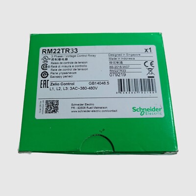 3 Pcs Brand-New Schneider Electric Control Relay RM22TR33 3 Phase Zelio ...