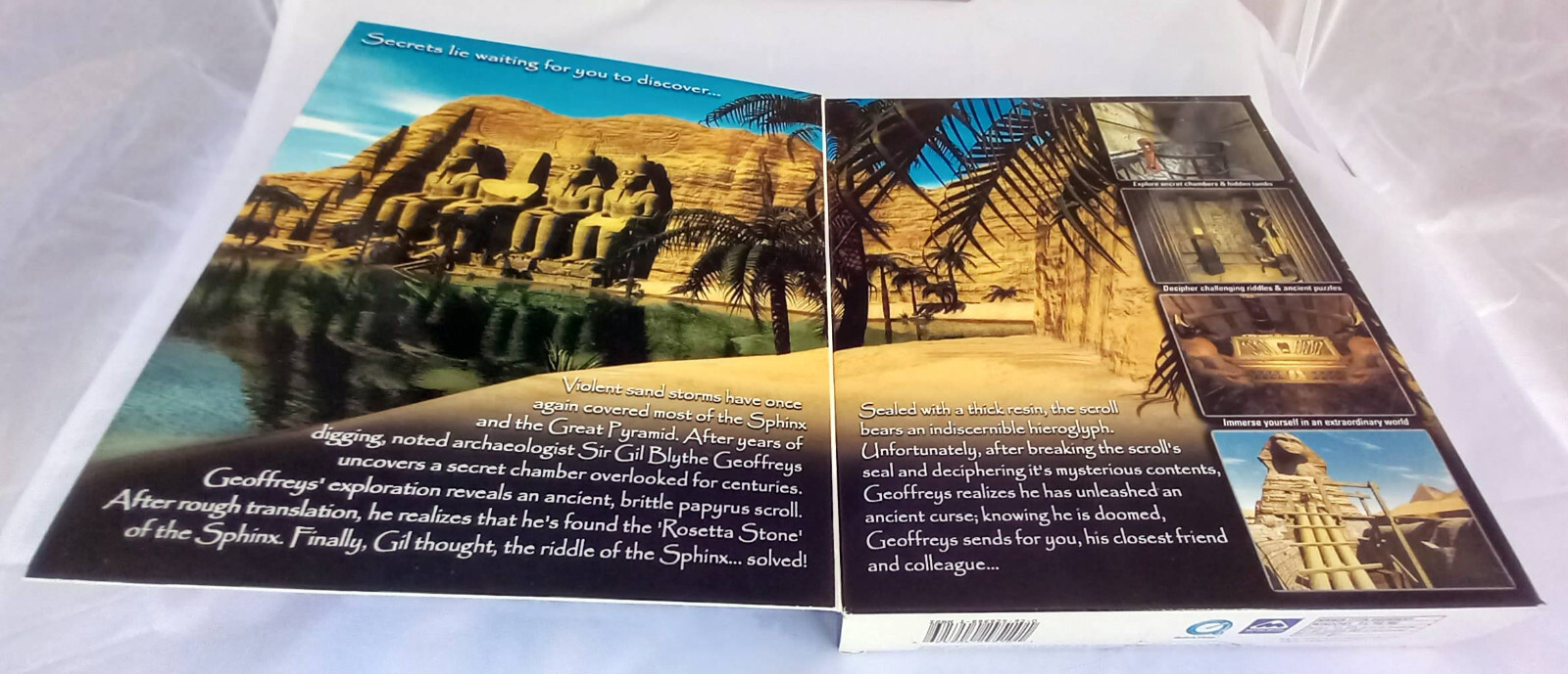 Riddle of the Sphinx: An Egyptian Adventure (PC, 2000) for sale online ...