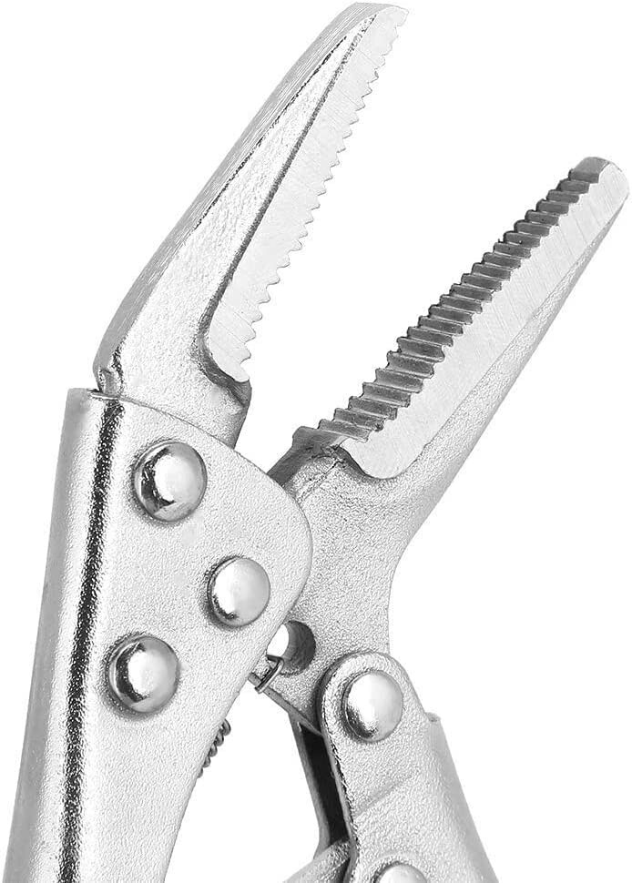 2pcs Mini Locking Pliers Mole Grips Vice Grip Clamp Clamps Adjustable ...