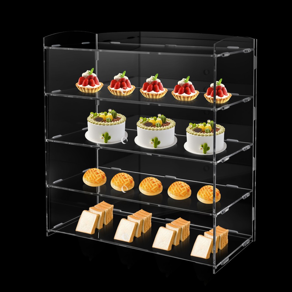 Clear Acrylic Display Case Bakery Pastry Display Case Dessert Display ...