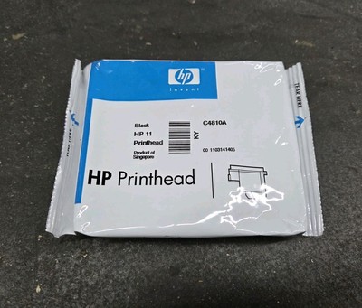 HP C4810A Genuine Printhead HP 11 Black Printhead no Box Expired ...
