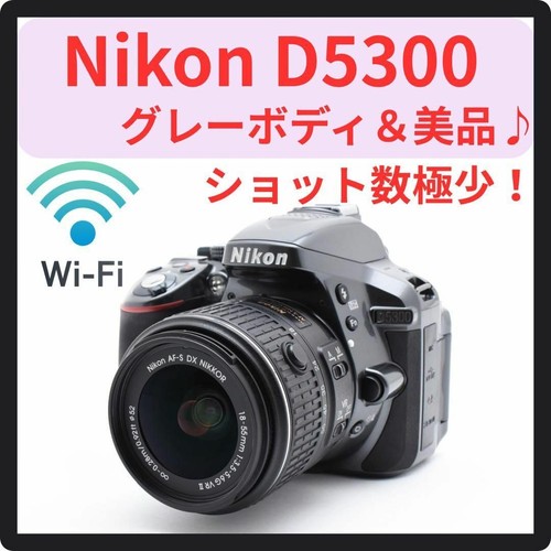 Nikon D5300 Only 200 shots SLR camera Wi-Fi | eBay